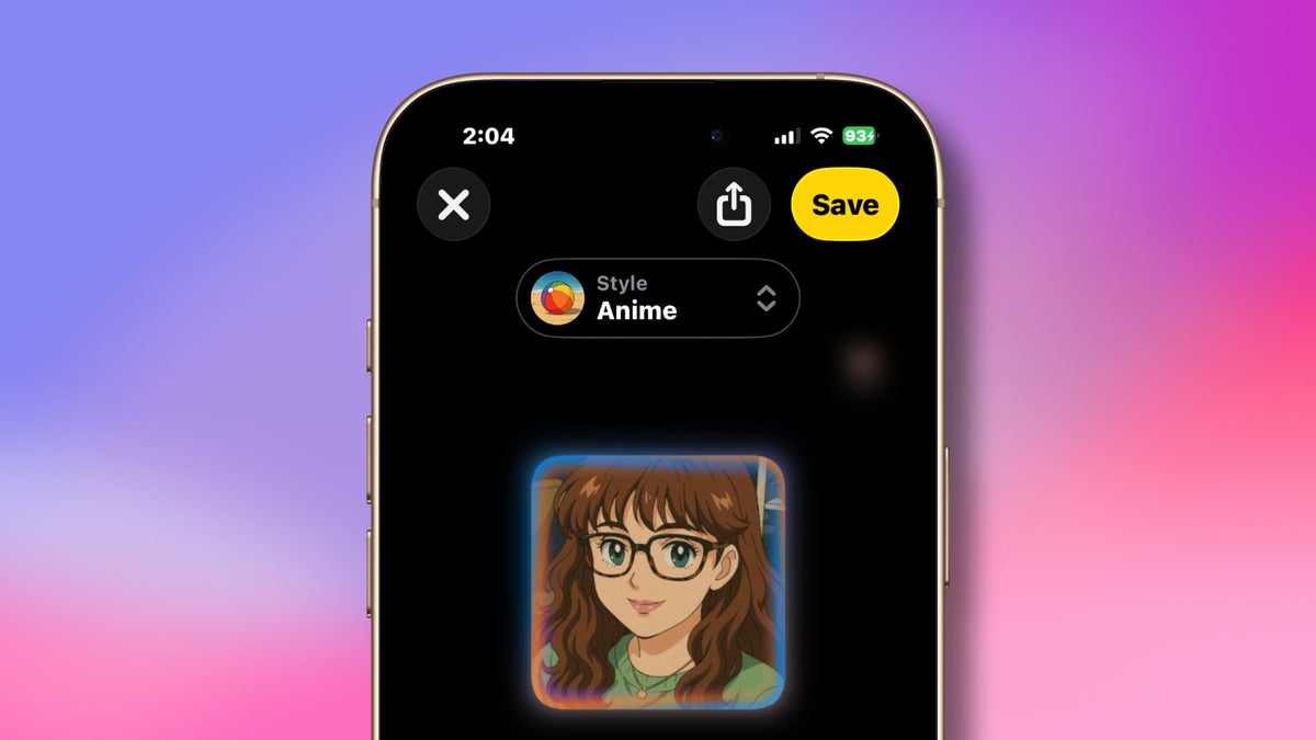 صور أنيمي باستخدام Image Playground في iOS 26 - آي-فون إسلام